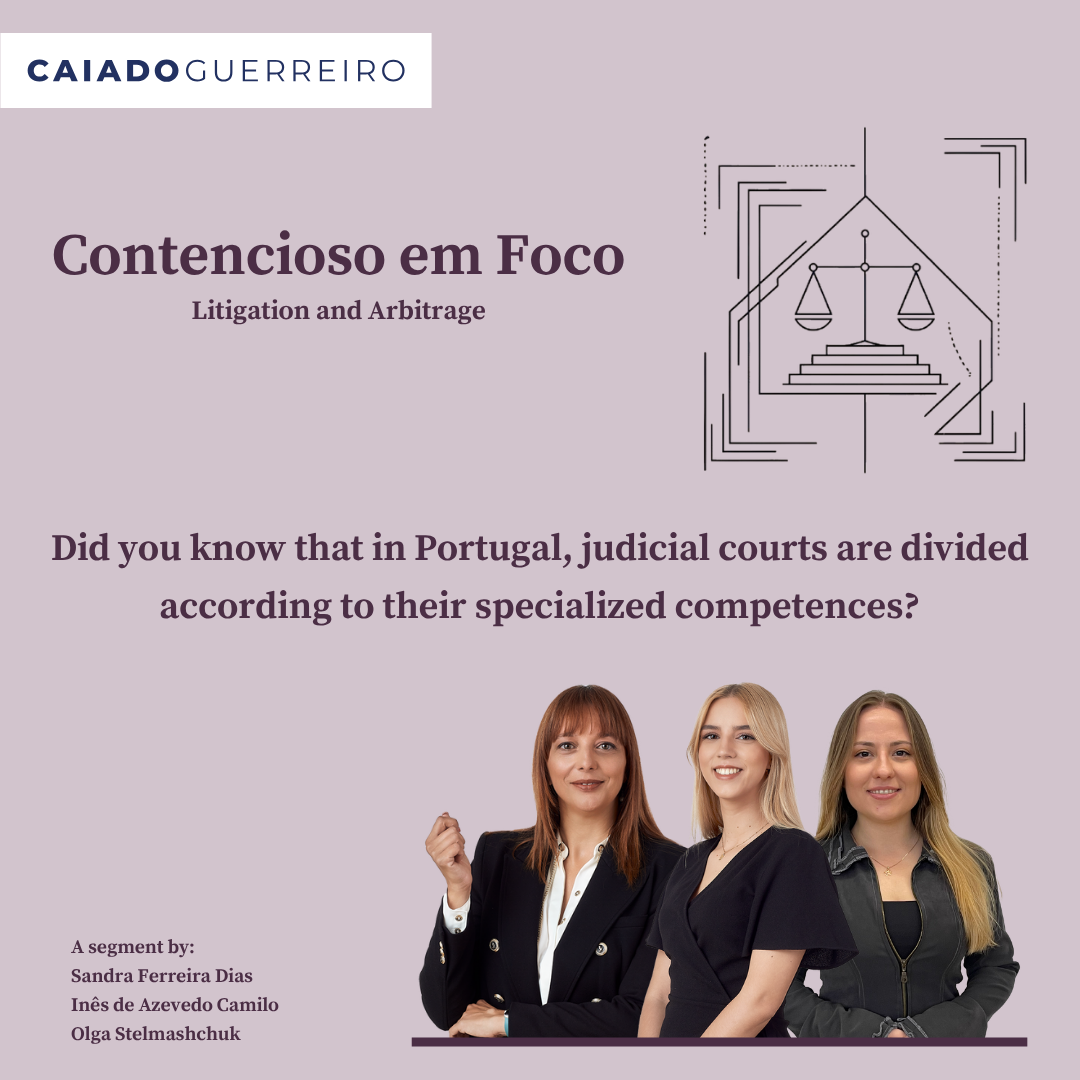 Did you know that in Portugal, judicial courts are divided according to ...
